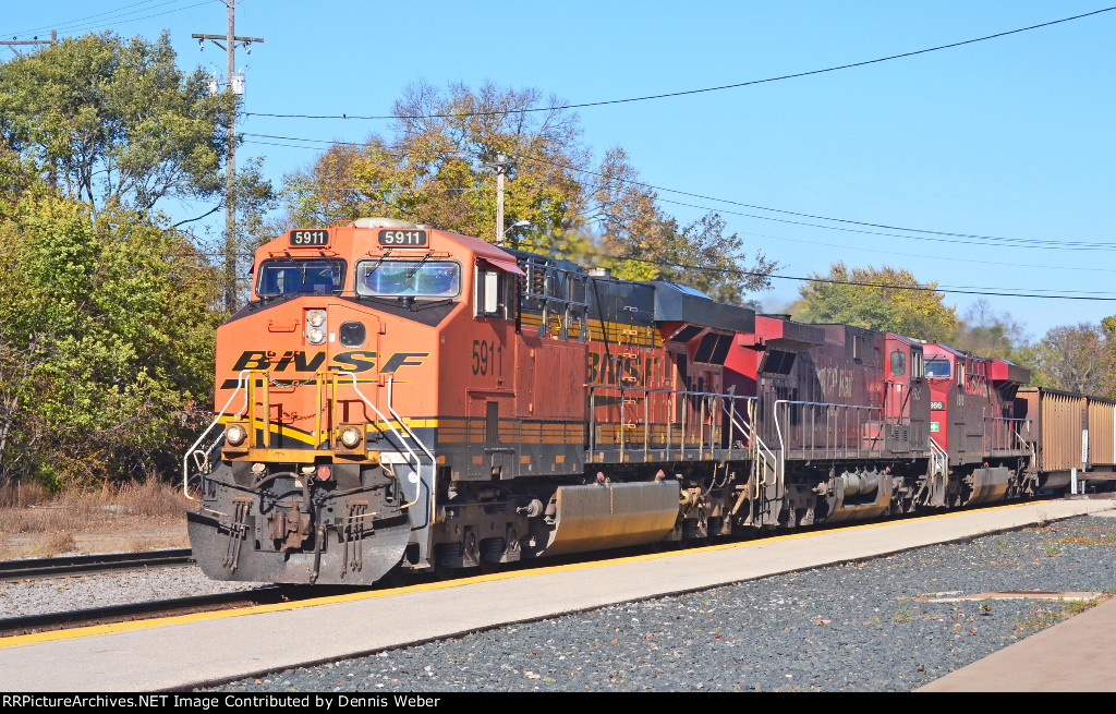 BNSF-5911 CP's Tomah Sub.